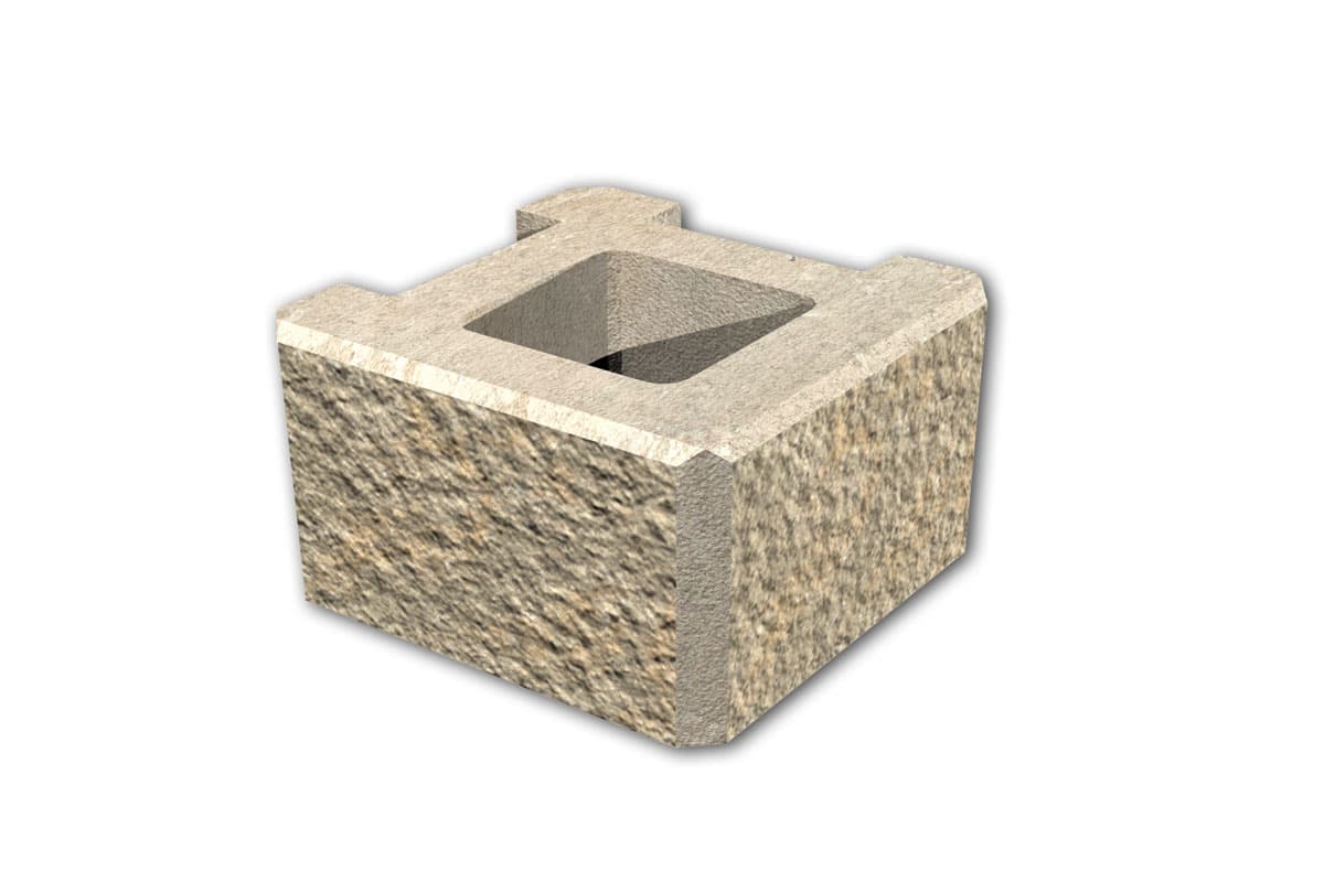 Allan Block AB Fence System